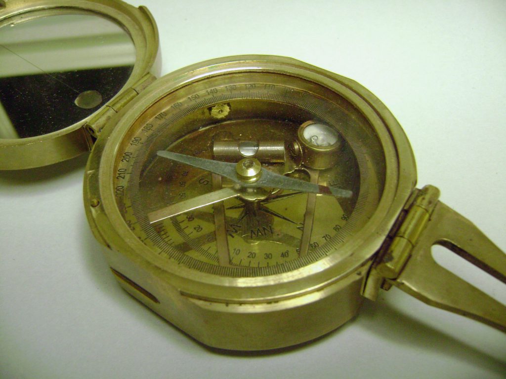 1850 Handheld Compass – Texas Tejano